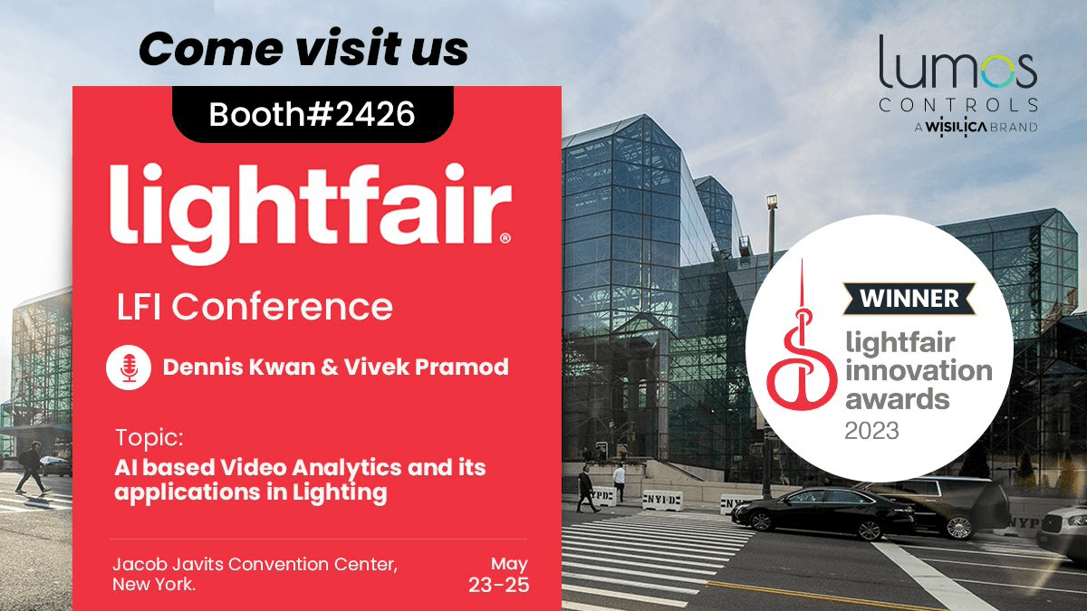 Lumos Controls Lightfair 2023: Lumos Controls showcase its award-winning lighting control ...